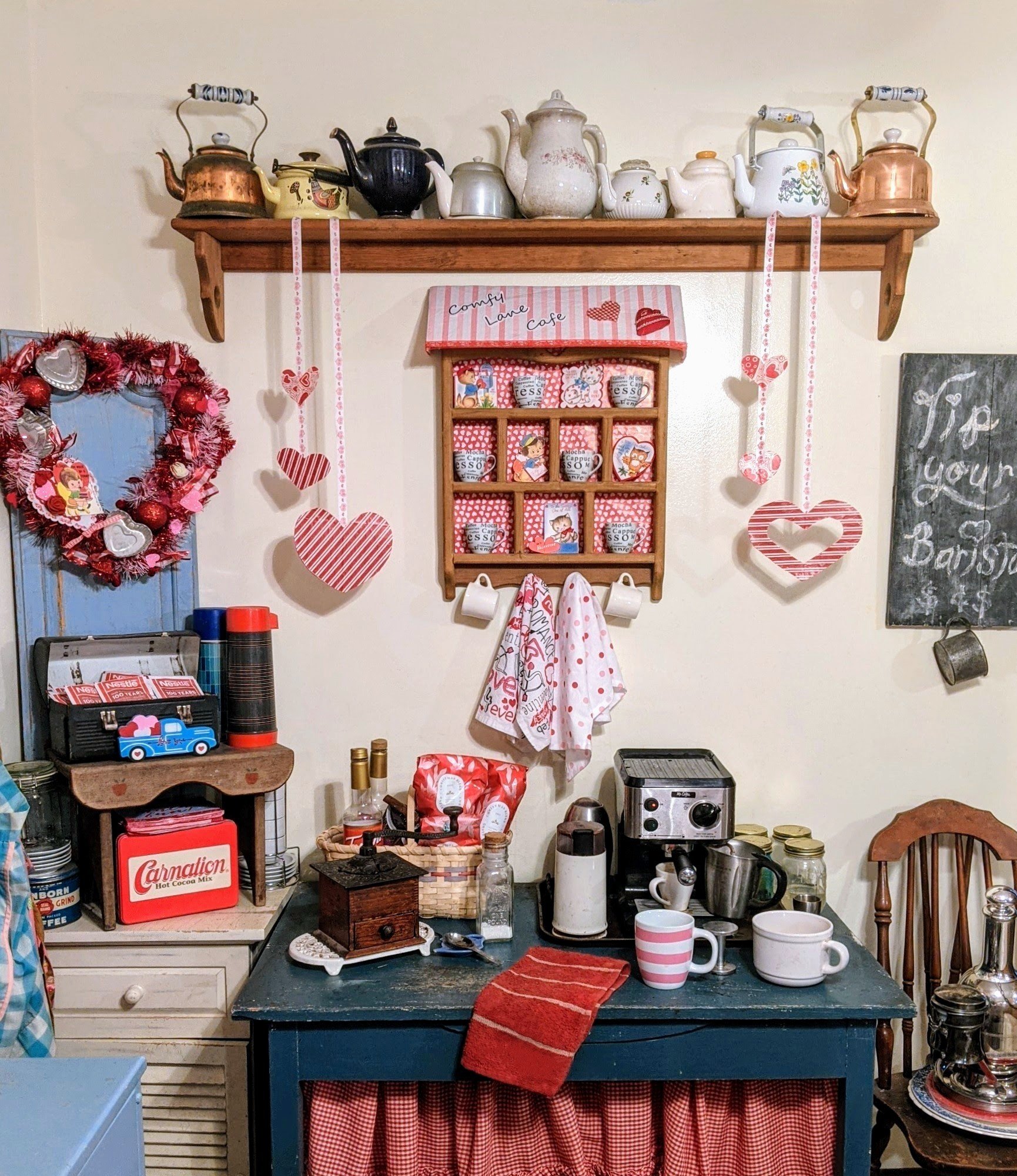 USING DOLLAR STORE WRAPPING PAPER IN YOUR DECOR… What a Transformation ...