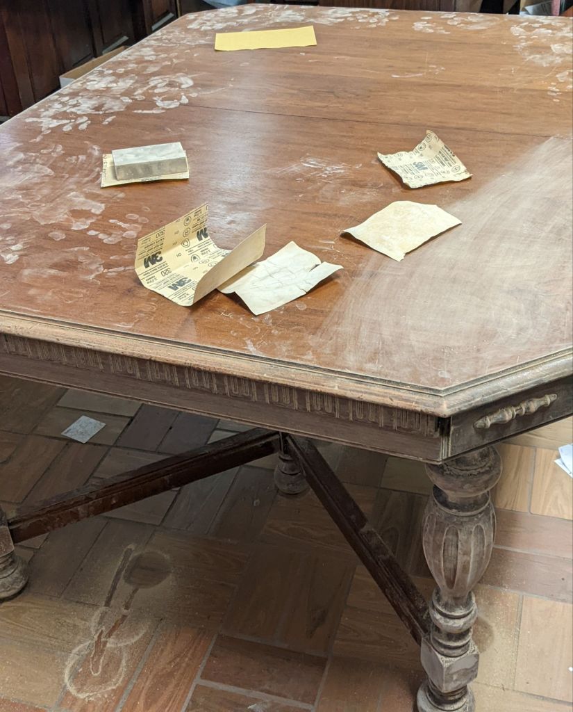 My Antique Table Makeover… $10 ReStore Score! – Comfy Lane Cottage